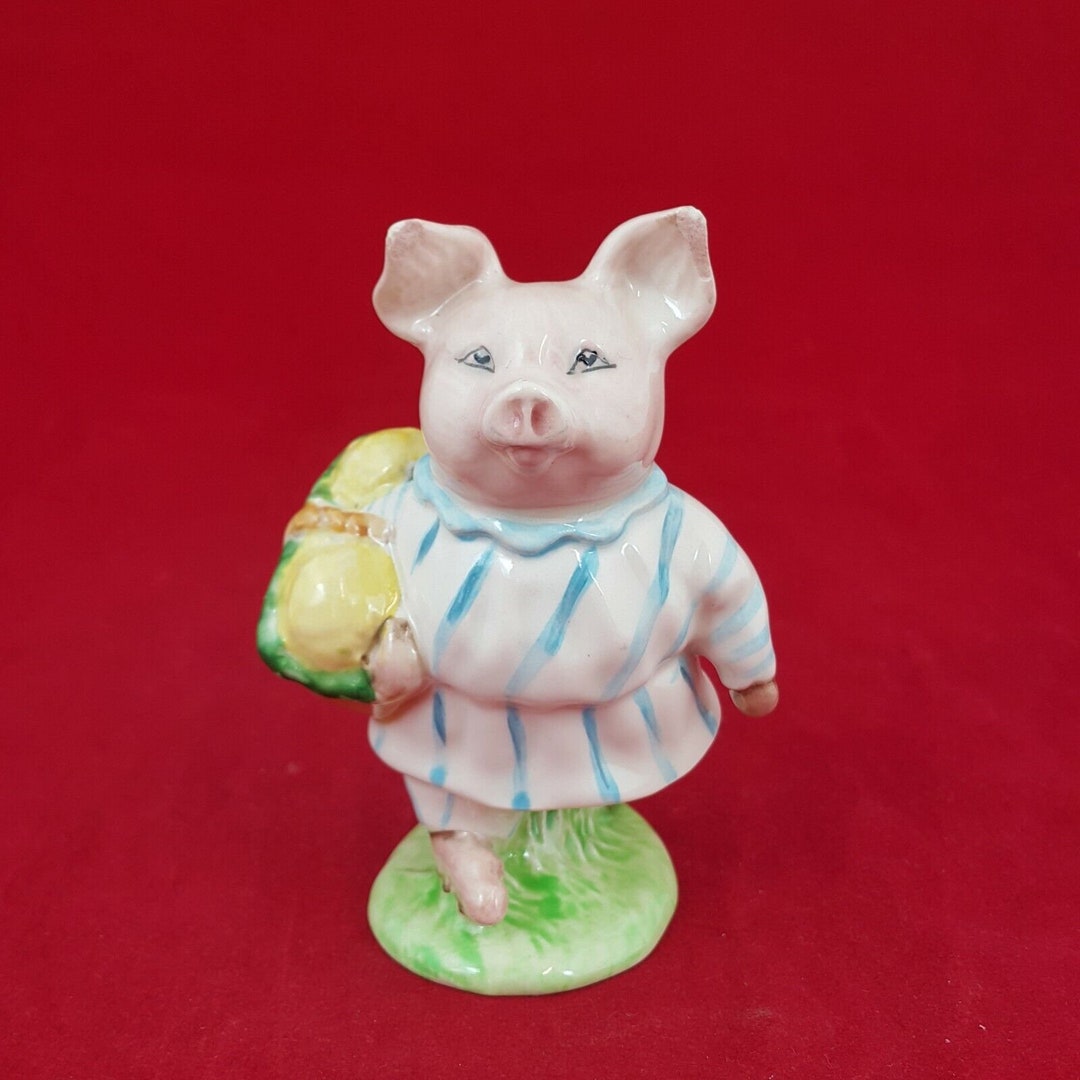 Beswick Beatrix Potter Little Pig Robinson Bp3a Brown Stamp chipped ...