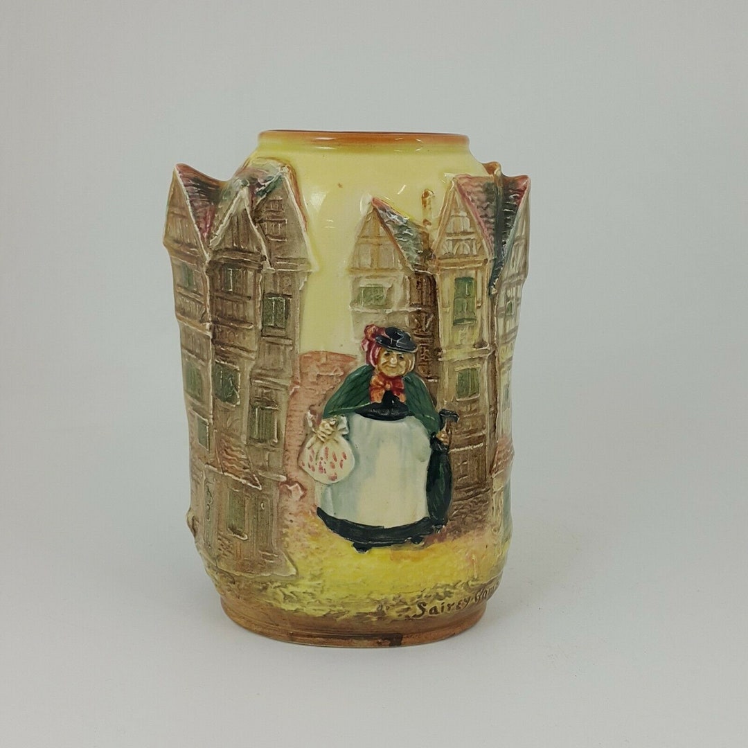 Royal Doulton Dickens Series Ware Vase D5864 Sairey Gump 5878 Rd - Etsy UK