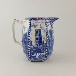 Ringtons Pottery York Minster Blue Jug 8703 O/A - Etsy
