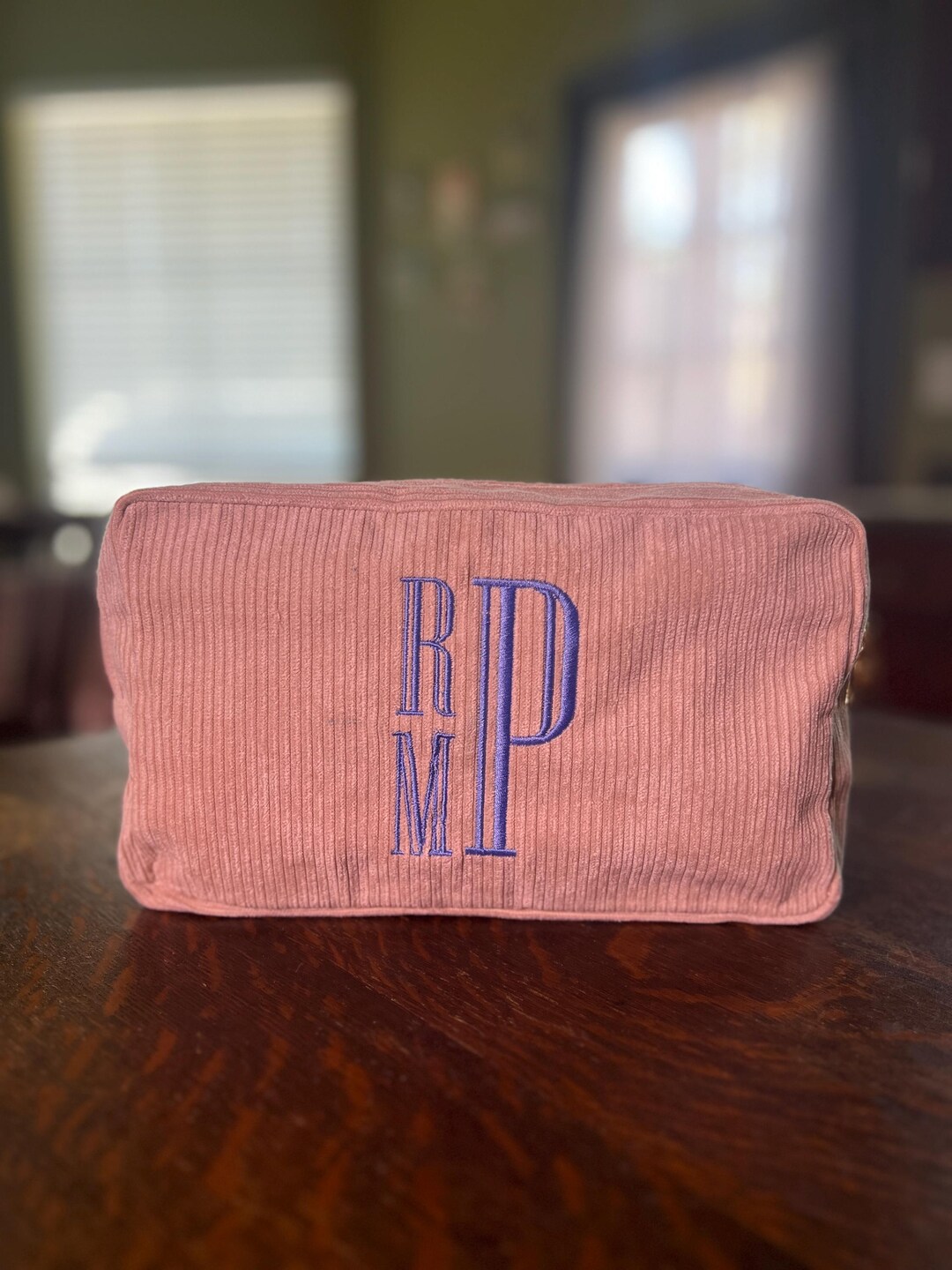 Monogramed Makeup Bag - Etsy
