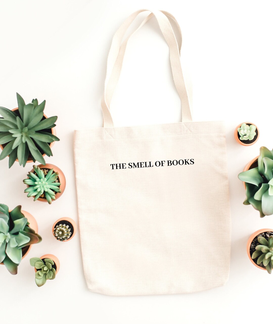 The Smell of Books Tote Bag | Book Lover Shopping Bag | Bookish Tote ...