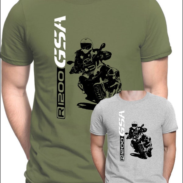 Bmw R1200 Gs T Shirt - Etsy