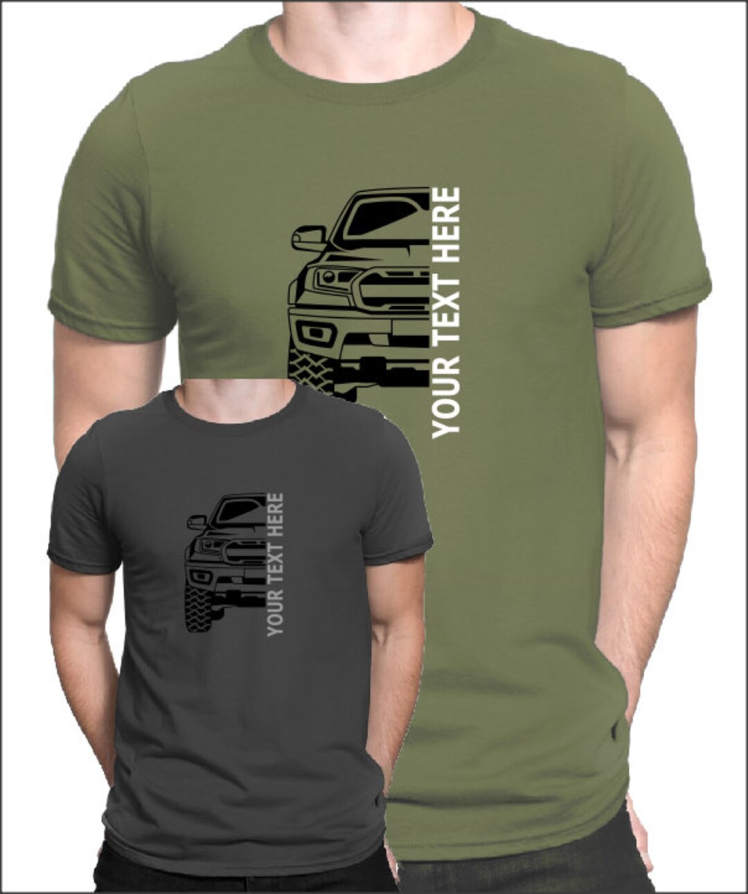 Pickup Silhouette T-shirt Raptor Fans Pick up Car Shirt - Etsy