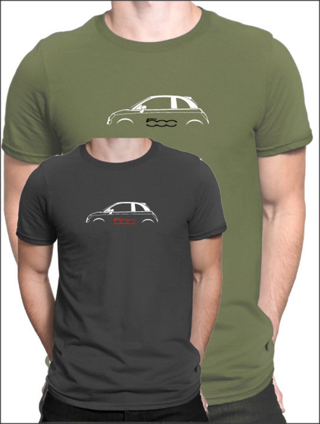 For Fiat 500 Fans T-shirt Car Gift Shirt - Etsy