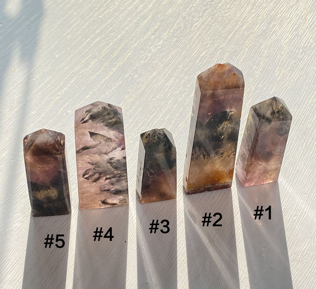 Auralite 23 Towers , Rare Beautiful Natural Gemstone , Power Crystal ...