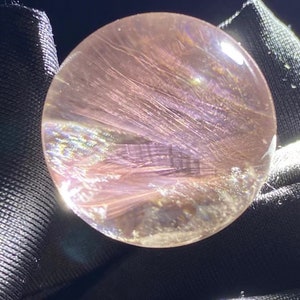 Natural Blue / Red Needles Quartz Sphere, Crystal Sphere, Making ...