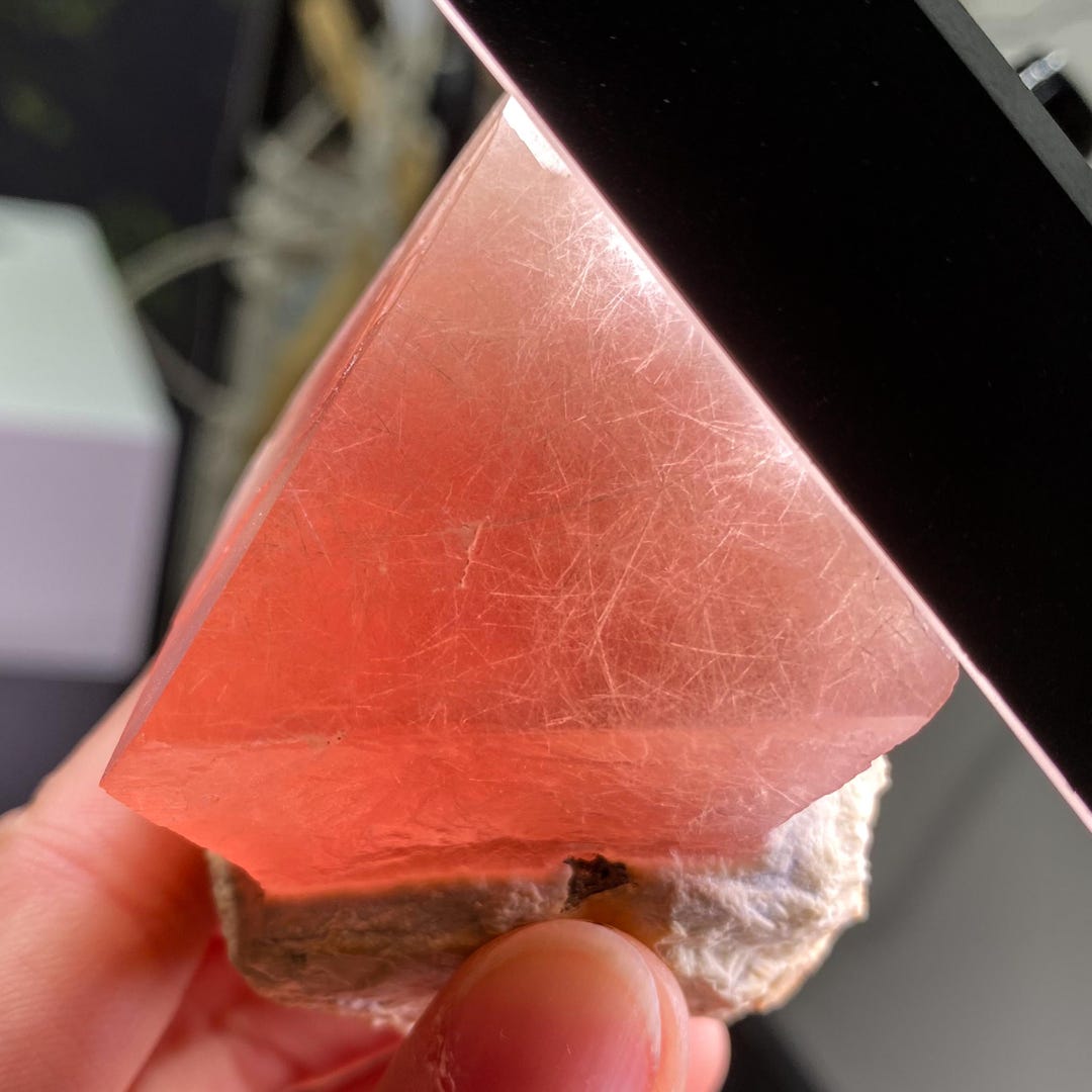 Natural Fantastic Cubic Red Fluorite Crystal From Inner Mongolia, Pink Fluorite Cube, Minerals ...