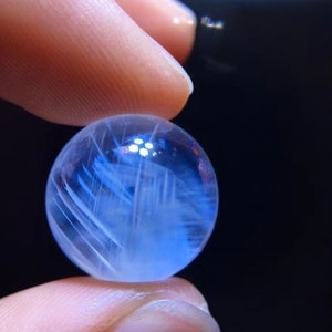Natural Blue / Red Needles Quartz Sphere, Crystal Sphere, Making ...