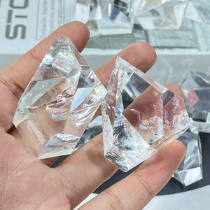 Clear Quartz Freeform Tumbles , Natural Clear Quartz Freeform , Crystal ...