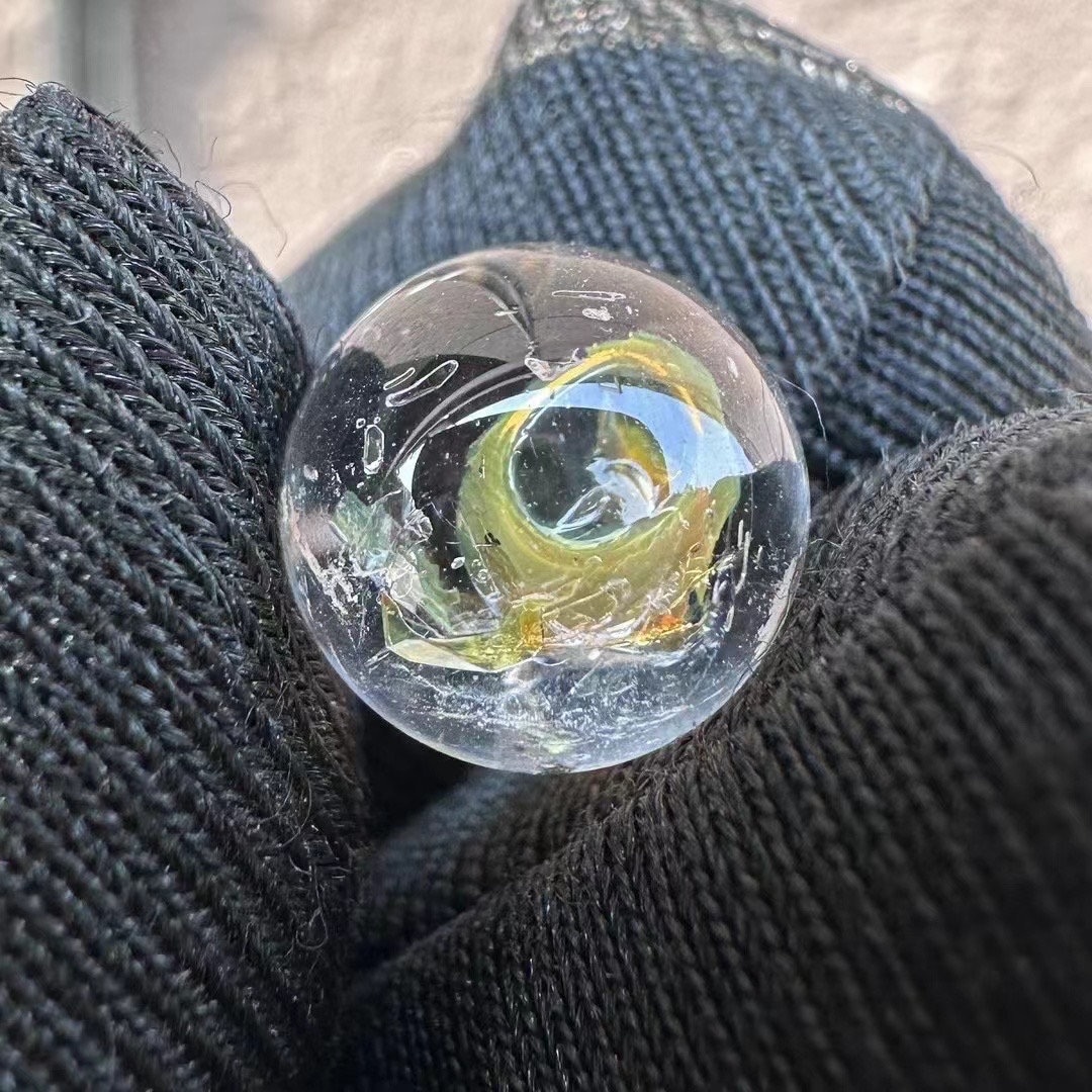 Natural Oil Petroleum Quartz Crystal Sphere Pendant, Gemstone Making ...