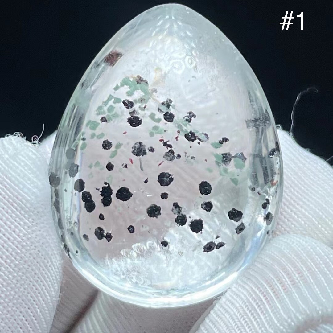 Hematite/specularite in Quartz Cabochon, Specularite/hematite With ...