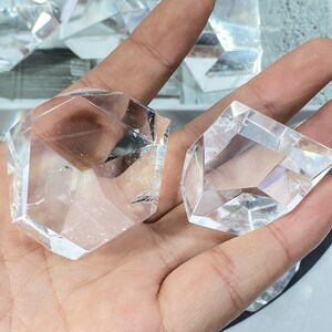 Clear Quartz Freeform Tumbles , Natural Clear Quartz Freeform , Crystal ...
