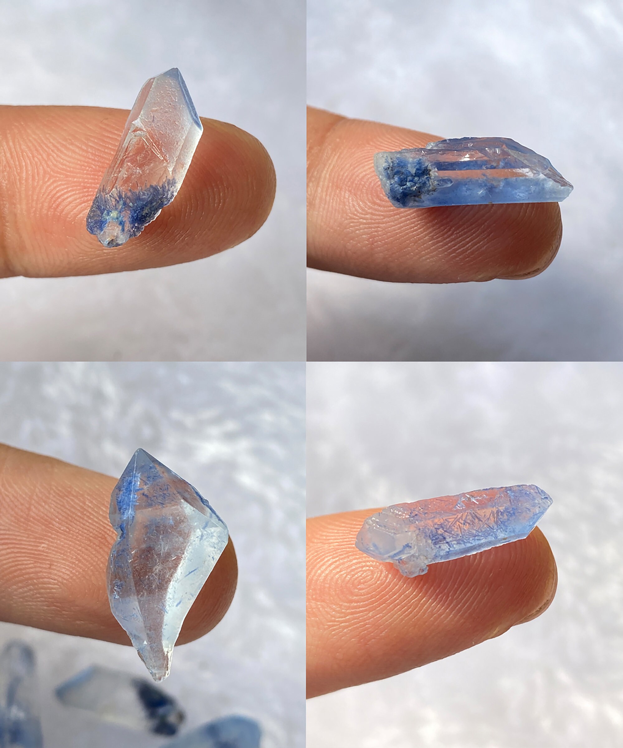 Dumortierite Crystal Point Dumortierite Chip Dumortierite - Etsy Denmark