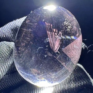 Natural Red Needle Cabonchon Red Needle Quartz Crystal, Gemstone ...