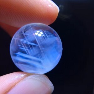Natural Blue / Red Needles Quartz Sphere, Crystal Sphere, Making ...