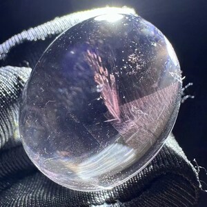 Natural Red Needle Cabonchon Red Needle Quartz Crystal, Gemstone ...