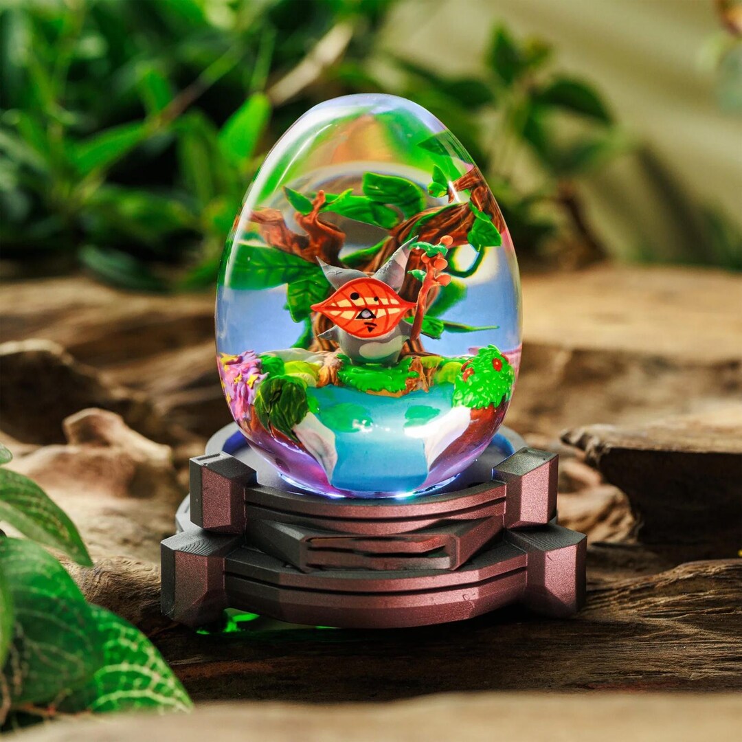 Zelda Korok Resin Lamp, Forest Spirit Glow (handmade Night Light) - Etsy