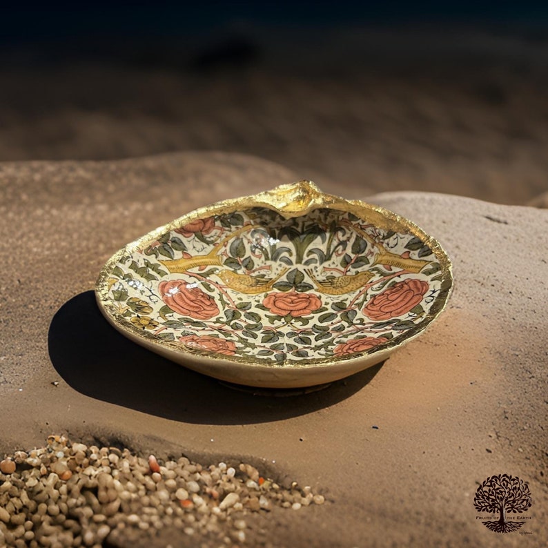 Decorative Dish Crafted From Seashells - Etsy
