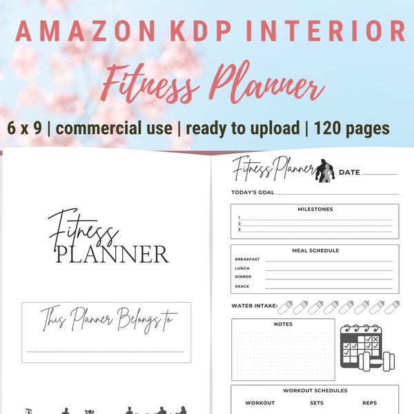 Fitness Planner - Etsy
