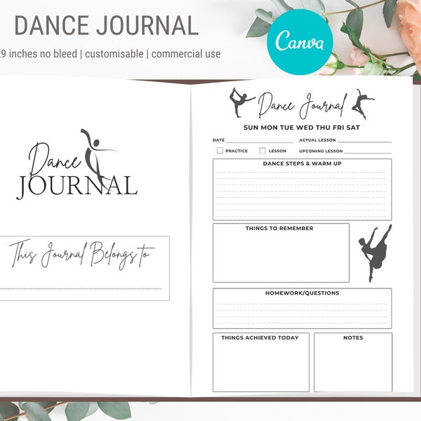 Dance Canva Template - Etsy