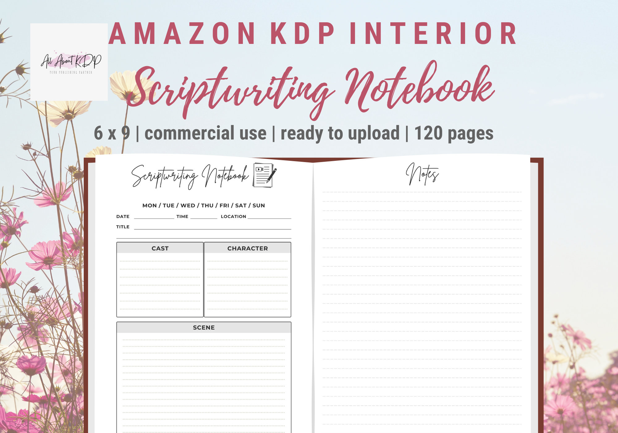 Cursive Writing Notebook - Etsy