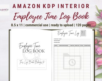 Employee Time Book - Etsy