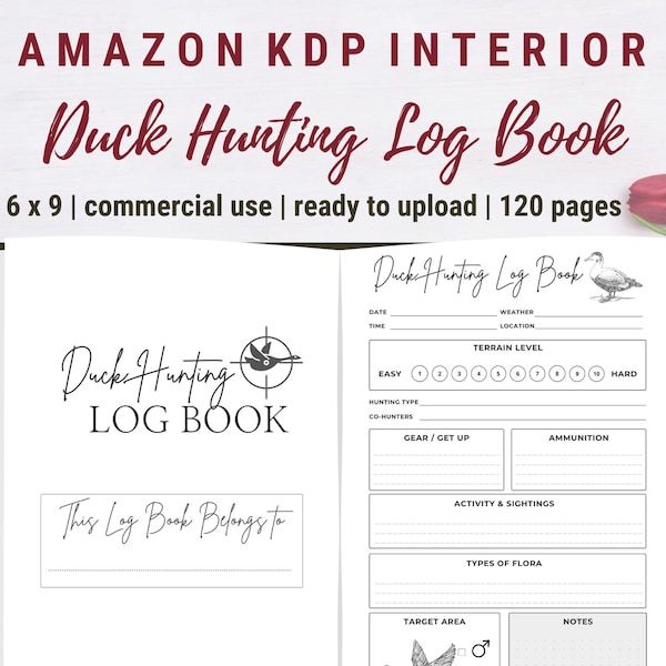 Duck Log Book - Etsy