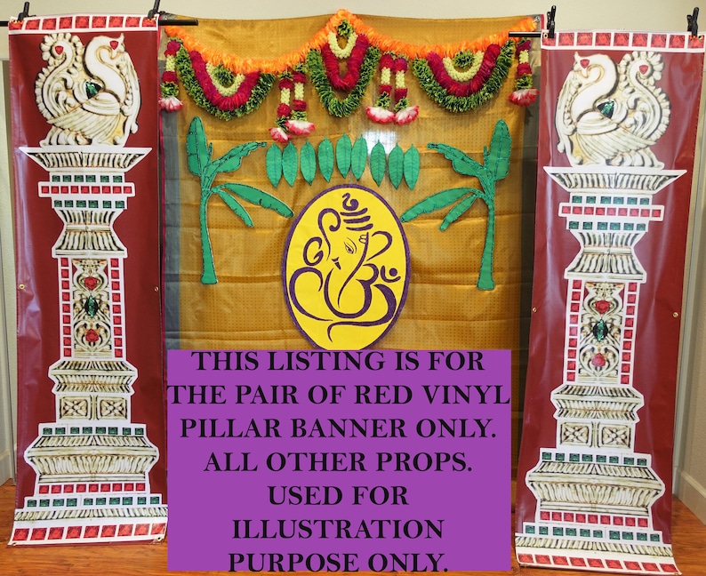 Bharatanatyam Arangetram Banner Photo Backdrop Saree | Etsy