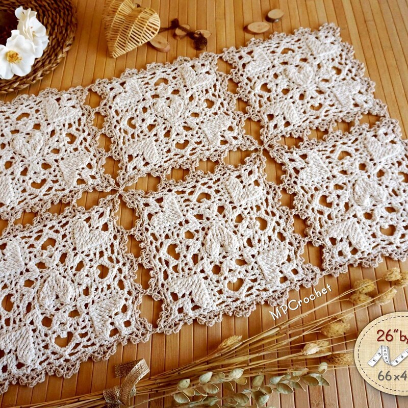 Rectangular Doily - Etsy