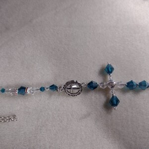 Crystal Cross/guardian Angel Rear View Mirror Dangles/suncatchers, Car ...