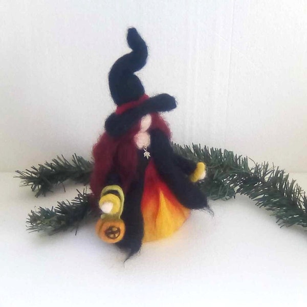 Needle Felted Witch - Etsy