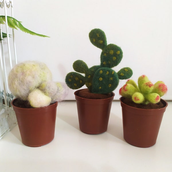 Needle Felted Flower - Etsy