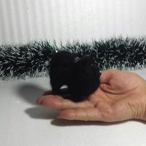 Needle Felted Chao Chao Dog Miniature Dog Dollhouse Miniature Dog Gift ...