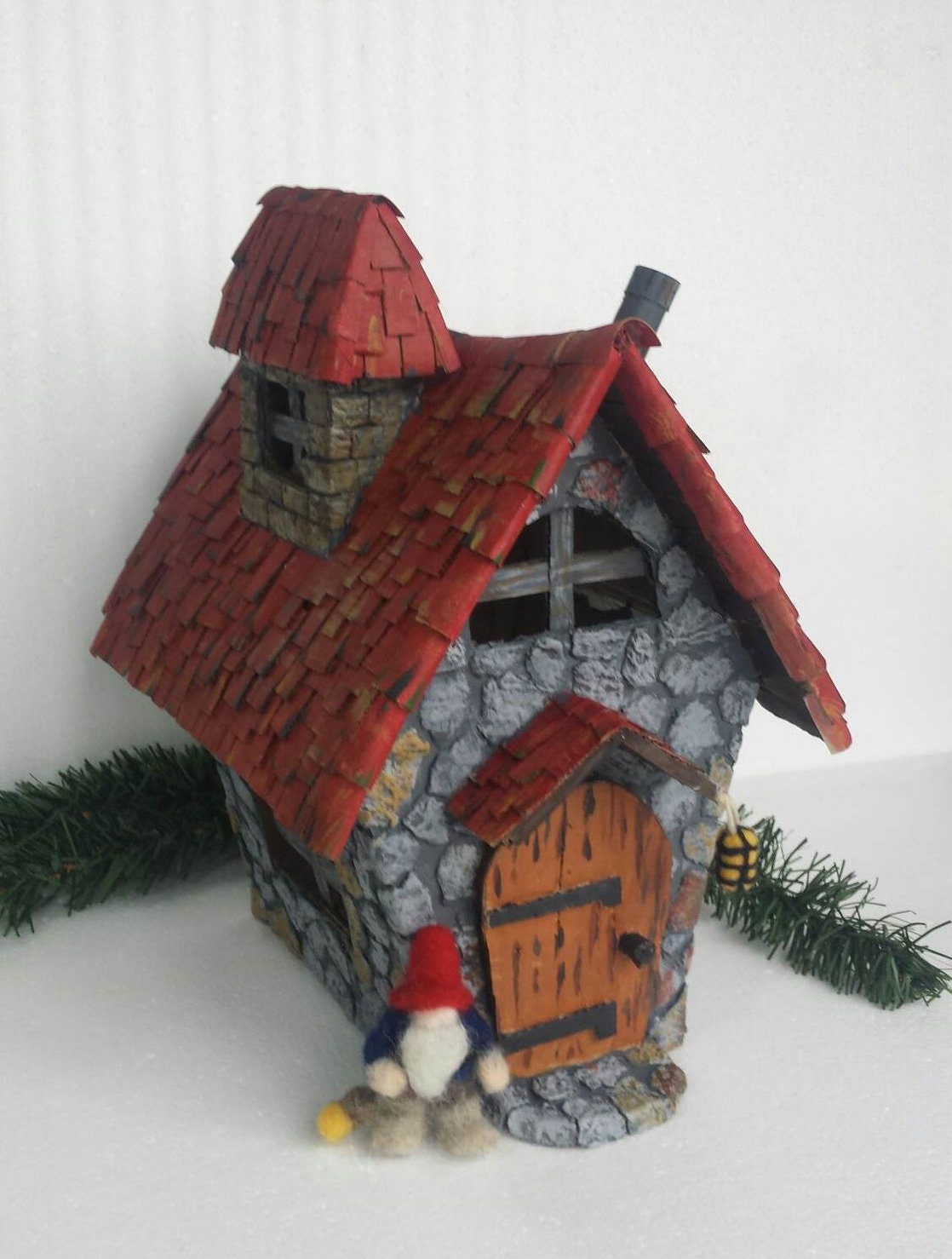 Handmade Forest Fairy House With Gnome House for Gnome and Fairies From ...