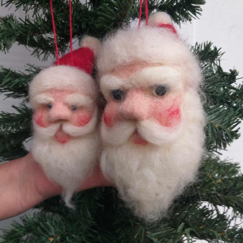 Felt Santa - Etsy