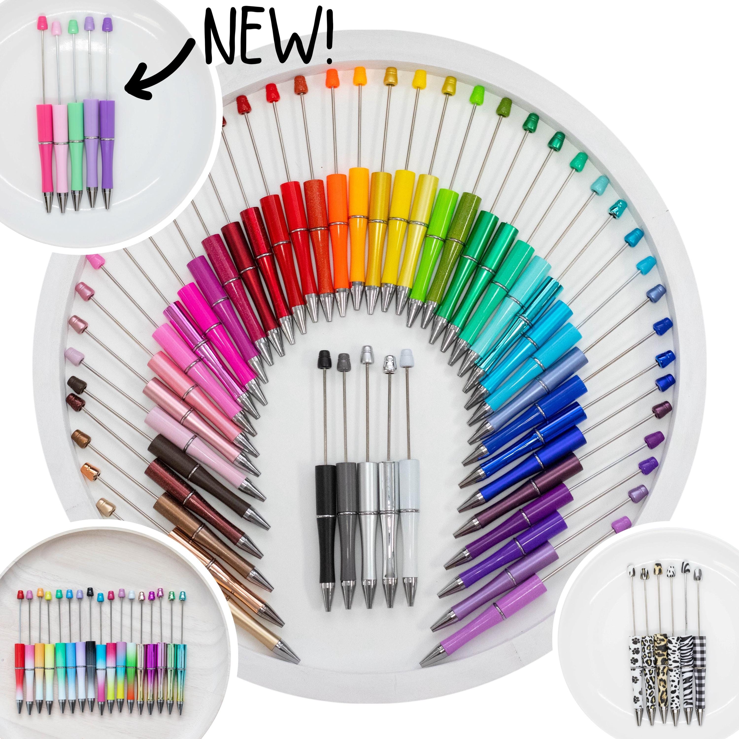 Beadable Pens, Ink & Pencil Refills - Etsy