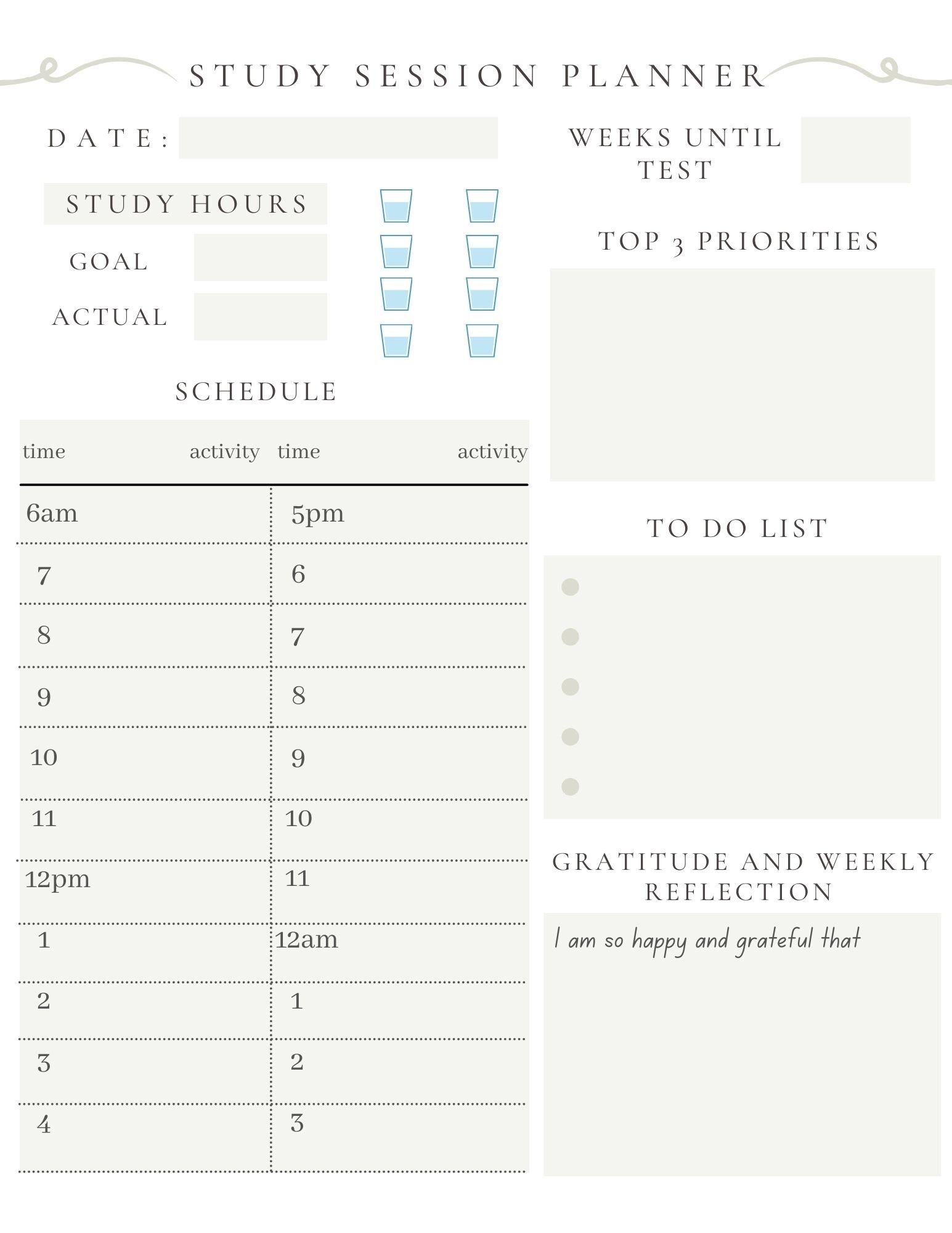 LSAT Study Kit Exam Preparation Pack Exam Prep Kit Exam Planner Exam ...