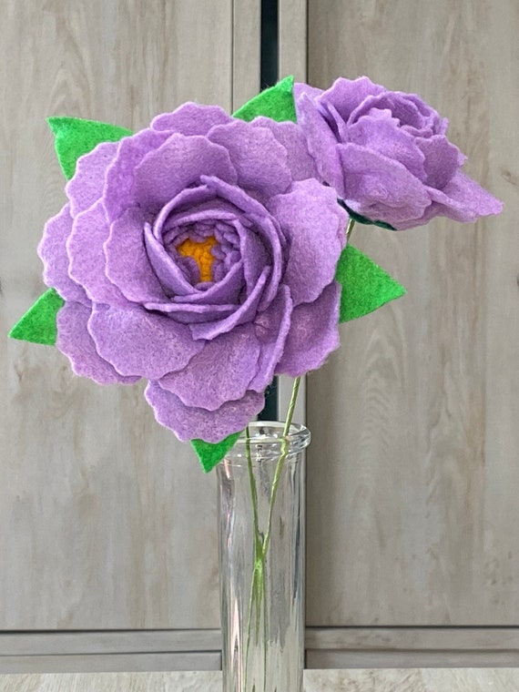 Single Lavender Rose