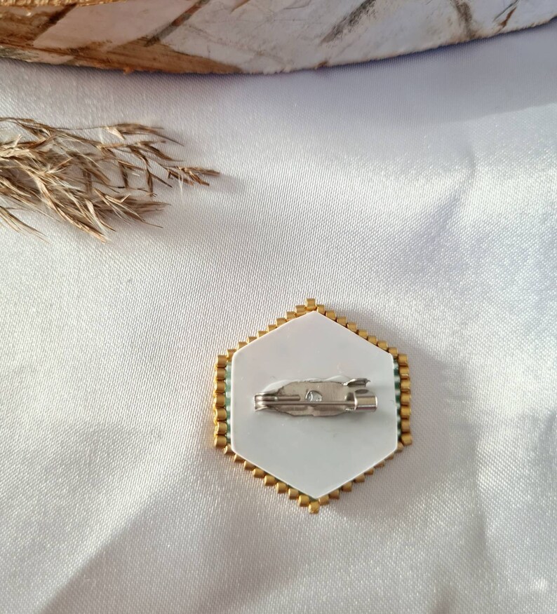 Badge en perles tissé Petit Chat Fait Main plusieurs couleurs - Etsy France