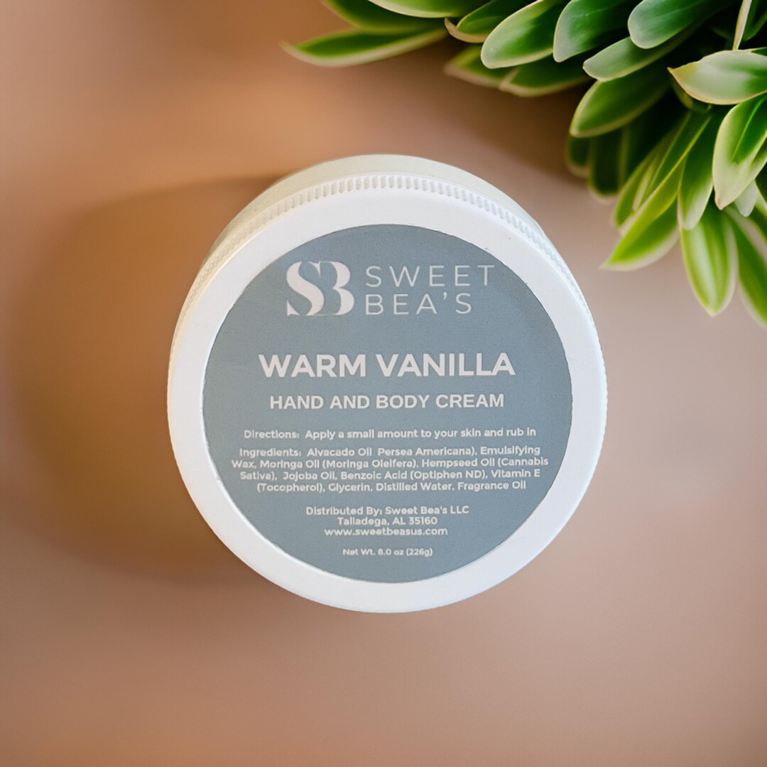 Luxurious Moisturizing Body Cream, Scented Skin Care Lotion, Handmade ...