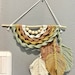 Macrame Rainbow Wall Hanging | Fall Colors, Boho Decor - Etsy