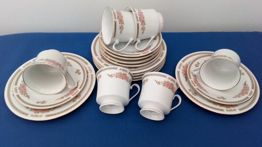 Crown Ming Fine China Jian Shiang Tea/coffee Set - Etsy UK