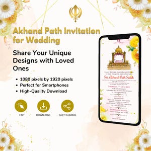 Akhand Path Invites Sikh Invitations, Sri Akhand Path Sahib Invite ...
