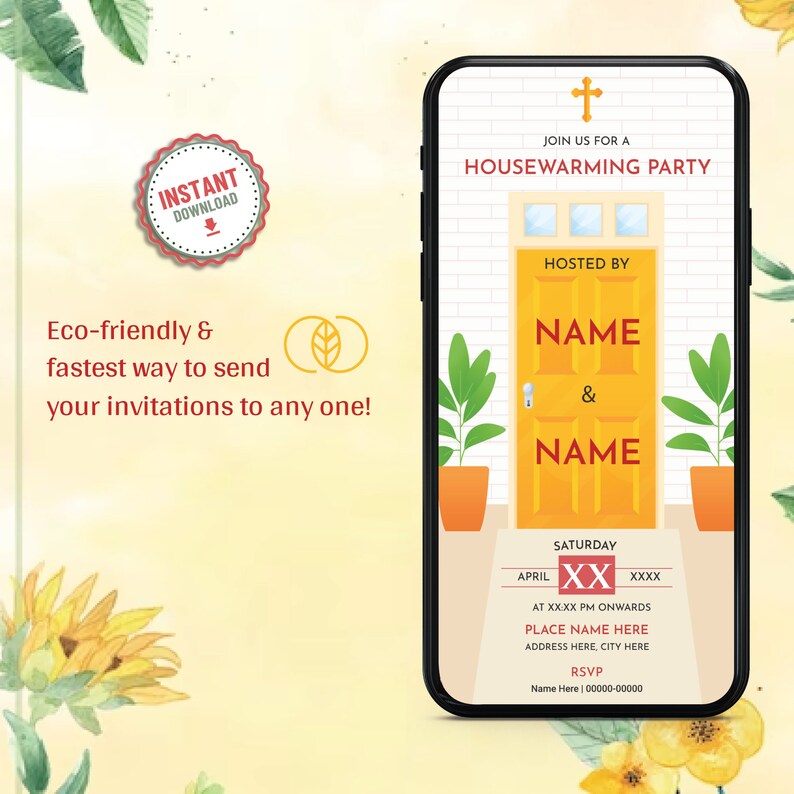 Housewarming Invitation Templates | Christian Housewarming Party ...