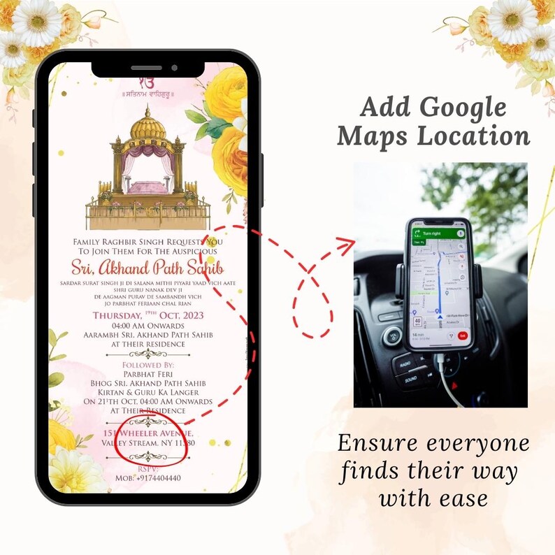 Akhand Path Invites Sikh Invitations, Sri Akhand Path Sahib Invite ...