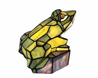 Stained Glass Frog - Etsy