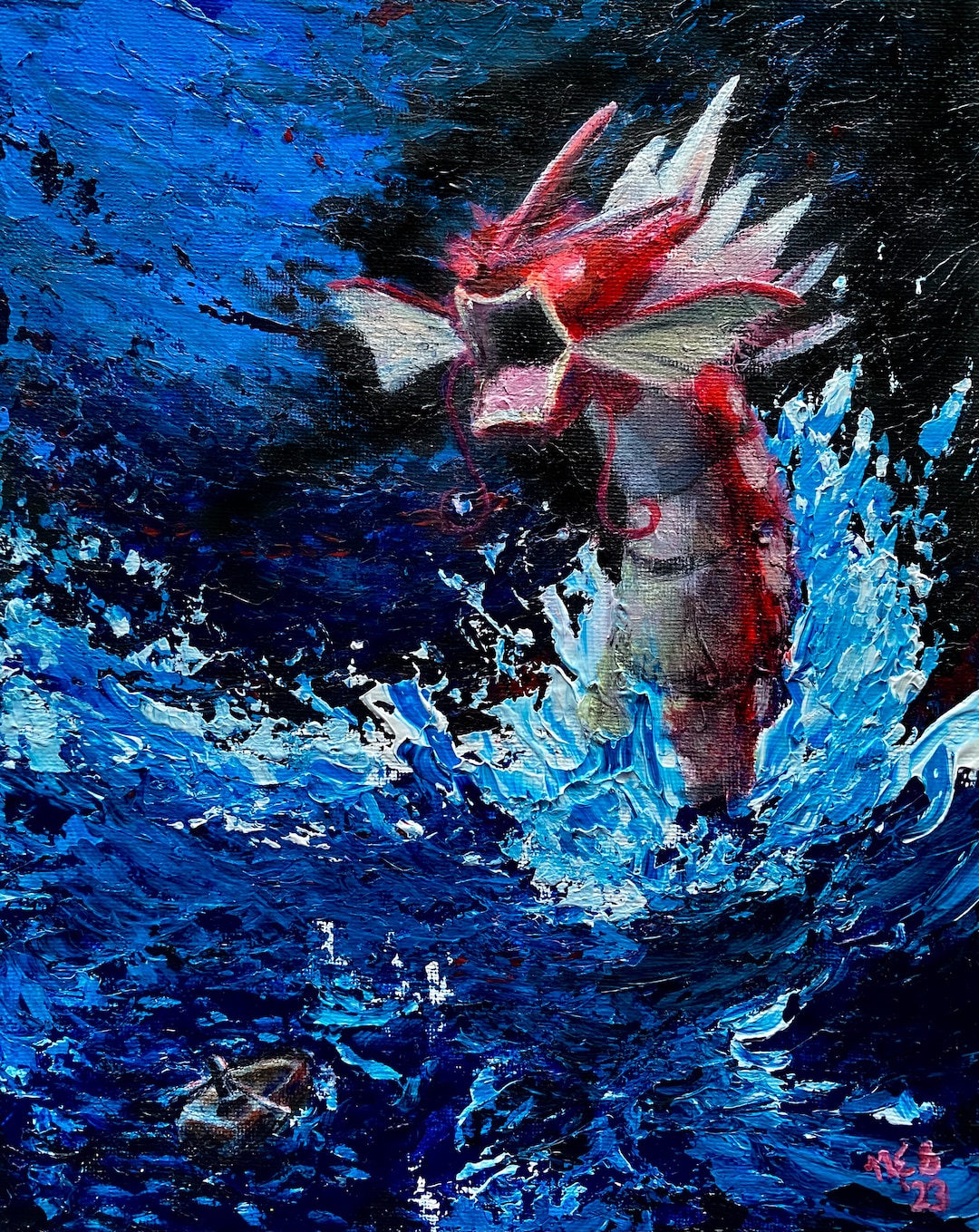 Sea Monster Print - Etsy