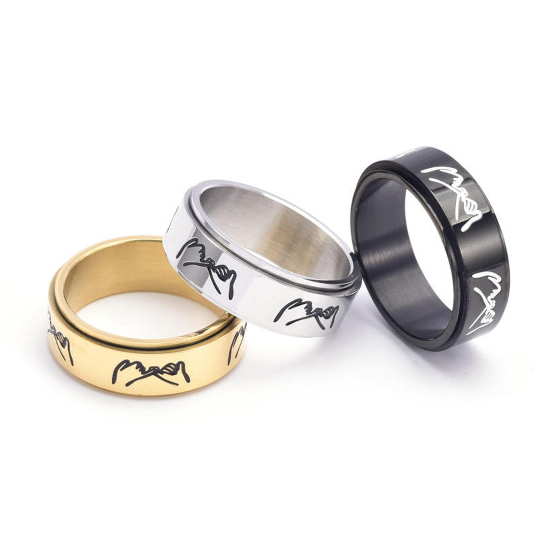 Pinky Swear Ring, Pinky Promise Ring, I Swear Gift for Valentine's Day ...