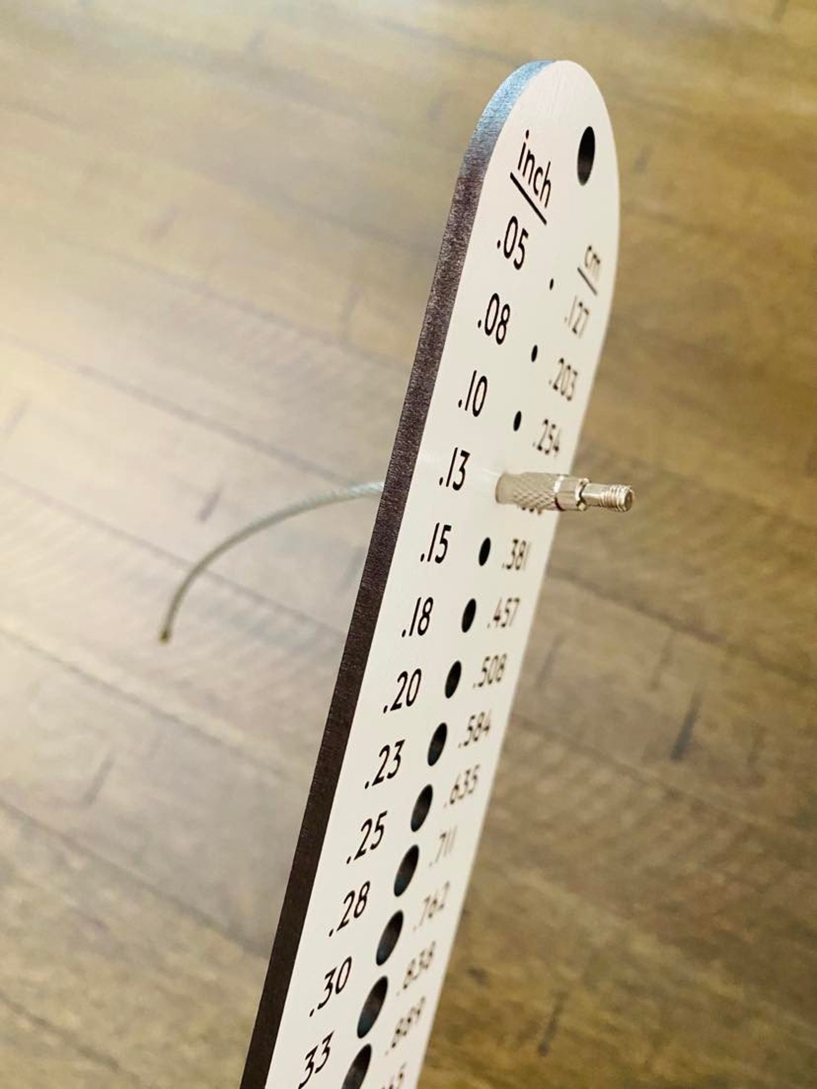 Hole Measuring Guide Tool For Glowforge Beginners Hole Gauge SVG Hole