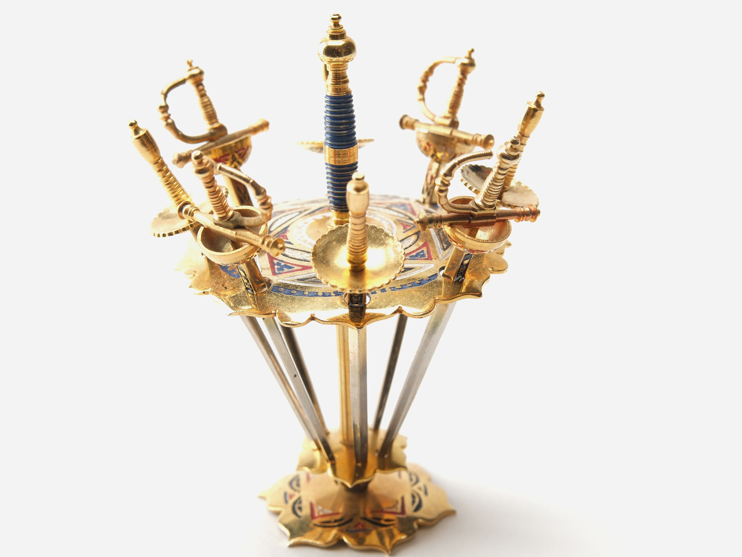 Eight Toledo Cocktail Swords in a Stand - Etsy